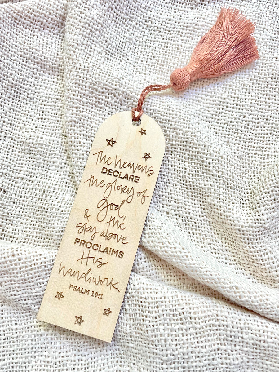 Wooden Engraved Bookmarks – Legacy of Love Creations